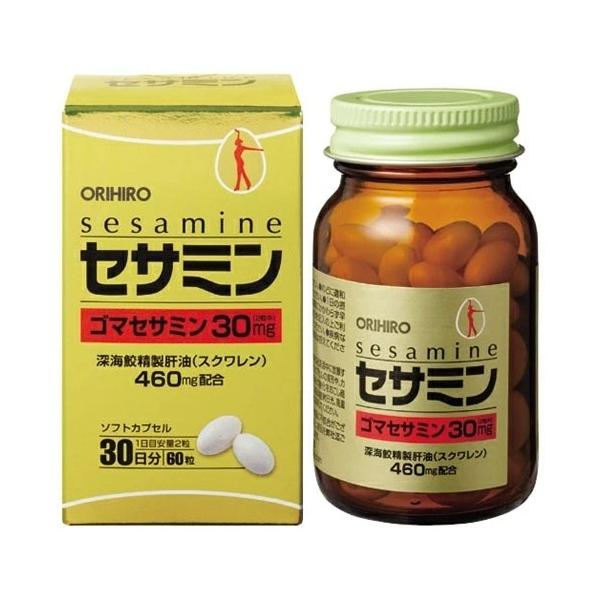 ●セサミン30mg配合(1日目安量中)胡麻にわずかしか含まれない貴重なセサミンを30mg配合。胡麻のパワーが毎日の健康維持をお手伝いします。●スクワレン460mg配合(1日目安量中)深海鮫精製肝油スクワレン配合。深海鮫のチカラがセサミンの働...