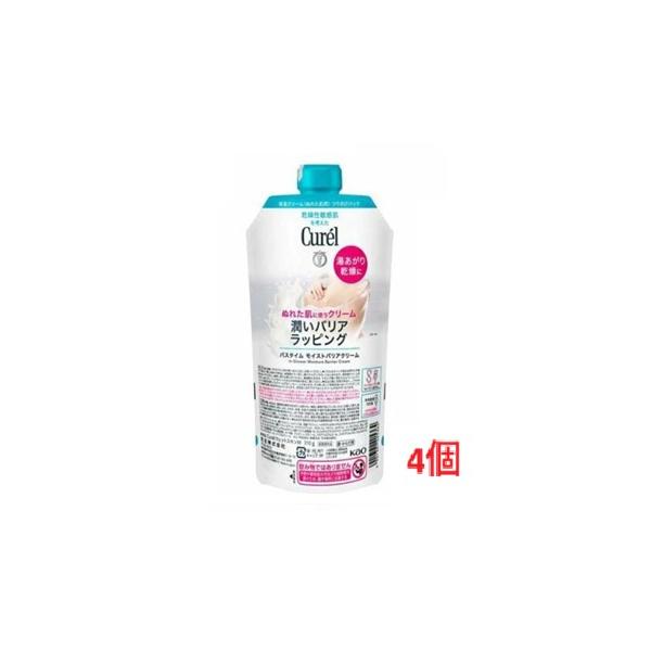 商品区分：医薬部外品<br><br>【キュレル バスタイムモイストバリアクリーム つけかえ用の商品詳細】<br>●保湿クリーム(ぬれた肌用)つりさげパック<br>●乾燥性敏感肌を考えたCure...
