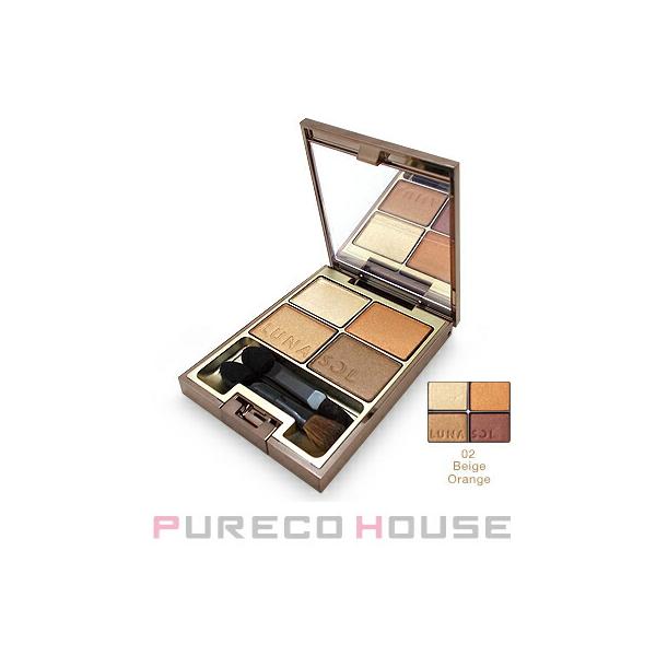 ベージュを基調としながらも、発色、光感、透明度を計算した組み合わせをセットした4色アイシャドウ。光によって発色するルーセントカラーピグメントが、肌を美しく見せます。陰影を際立たせ、立体感ある印象的な目元を演出します。【カラー】：#02 Be...