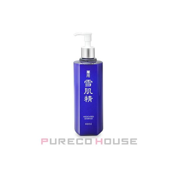配送方法：宅配便超ロングセラーアイテム！ディスペンサー付ボトル！「薬用 雪肌精」は、東洋で使われている植物成分に着目。さわやかな感触で、紫外線を受けた肌にもみずみずしいうるおいをあたえます。日やけ・雪やけによるほてりをしずめ、肌あれ・乾燥を...