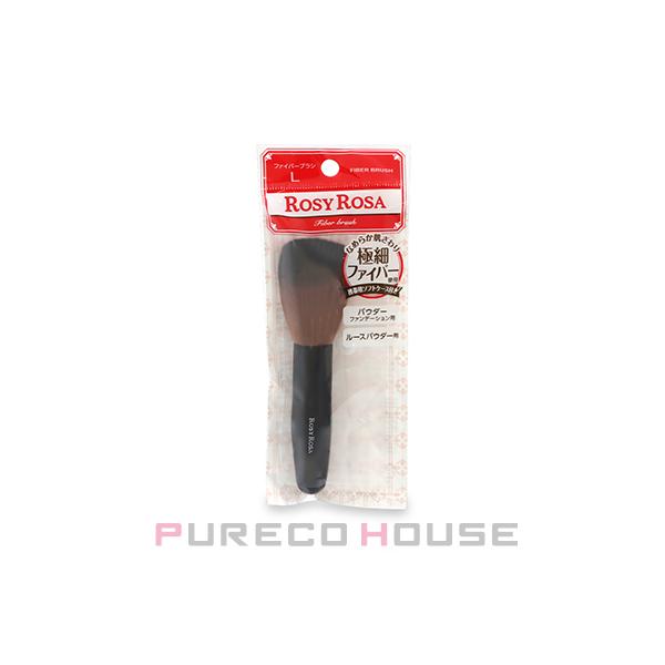 なめらかな肌ざわりの極細ファイバーブラシです♪リッチな感触でお肌に嬉しいブラシ。パウダーファンデーションやルースパウダー用にやわらか＆なめらか極細ファイバーで作られました。【使用方法】パウダーをブラシに取り、余分なパウダーをティッシュなどで...