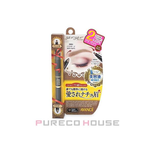 美容液成分配合で自然な太眉を描きながらメイク中も眉毛ケアができるアイブロウ。ペンシル+パウダーが1本になった2Wayタイプで、ふんわり愛されナチュ眉が誰でも簡単に描け、きれいな仕上がりを長時間キープします。