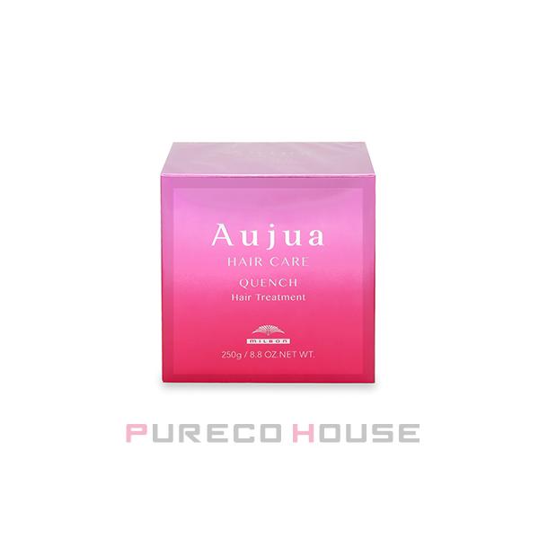 カラーやパーマなどによってパサつく髪にお悩みの方に。髪の乾燥を抑えて、うるおいに満ちた髪へ導くクエンチシリーズ☆髪の水分量を高めるトリートメント。うるおいのあるなめらかな髪を叶えます。【使用方法】毛先を軽く絞って水気をきり、毛先を中心にトリ...