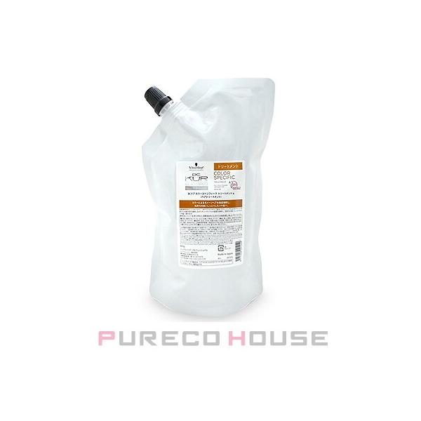 カラー後の色落ち、ツヤの低下、ダメージが気になる方に★しっとりやわらかくまとまる髪へ導きます。【使用方法】シャンプー後、軽く水気をとり、適量を髪全体になじませて2分程度放置した後、よくすすいでください。●内容量：600g※こちらの商品は詰め...