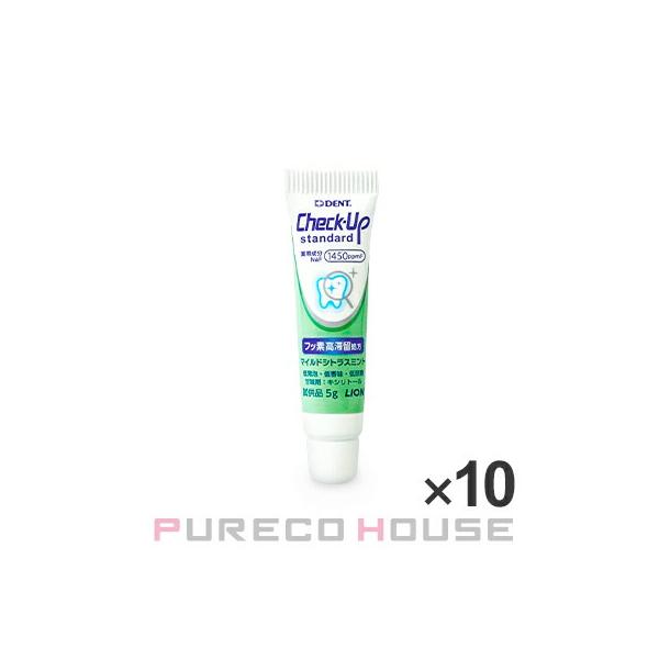 ライオン　DENT. Check-Up standard マイルド シトラスミント 135ｇ新成分配合で、フッ素加の滞留性が大幅にアップ。フッ素が口腔内にすみずみまで広がりやすいソフトペーストで歯や歯肉にやさしい低研磨剤。フッ化ナトリウム1...