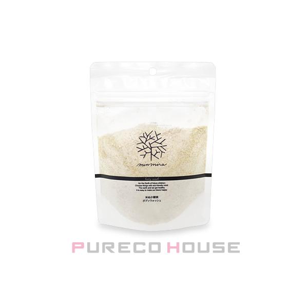 ナチュラルメイクのクレンジングにも使えるボディウォッシュ☆成分は米粉と米ぬかと小麦ふすま(小麦ぬか)のみの無添加ボディウォッシュ。【使用方法】適量をタオルやネットで泡立てて全身洗ってください。洗顔に使用も可能で、ナチュラルメイクの方はクレン...