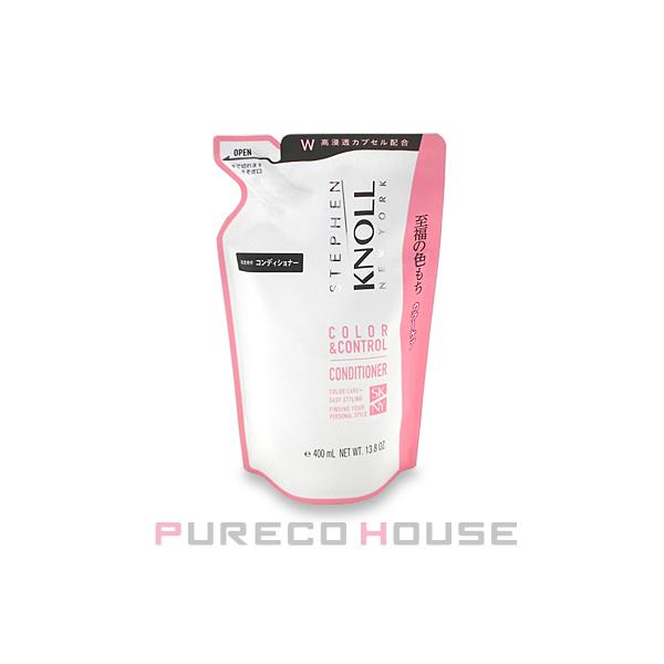 へアカラーしたばかりの美しい髪色をキープするカラーコントロールシリーズ♪カラーリングなどによって傷んだキューティクルを補修しダメージケアしながら美しい髪色を持続するコンディショナーです。なめらかな使用感で髪全体にゆきわたるためドライ後もうる...