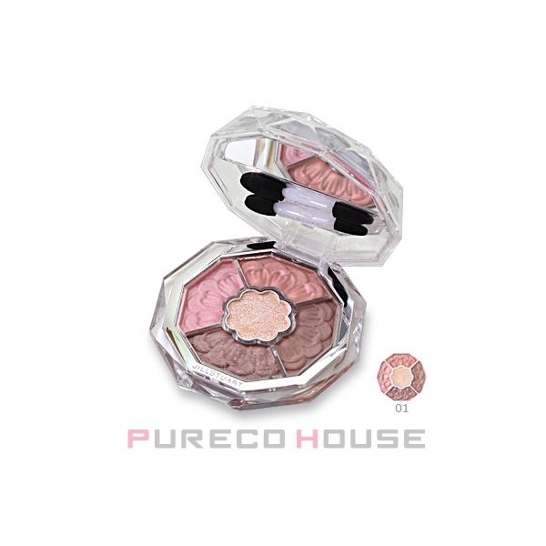 きらめき華やぐ満開ジュエルブーケアイ。リッチな輝きが持続するジュエルブリンクカラー1色と肌に密着して透明感をあたえるスフレブライトカラー1色繊細で濃密な彩りをあたえるブーケカラー3色の異なる質感と発色のカラーが1つになったアイカラーパレット...