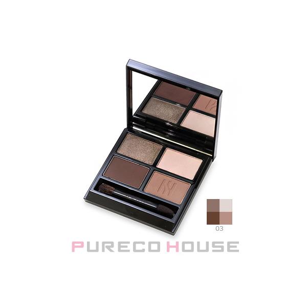 透明感のある鮮やかな発色♪長時間快適なつけ心地が続くアイシャドウパレット繊細なアイメイクを簡単に実現する、ミニマルなデザイン。●色番：#03 ヌーディトープ●内容量：9g