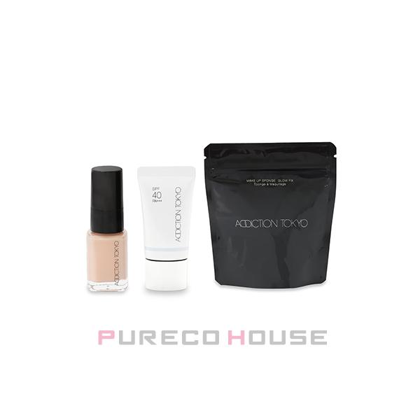 リフトグロウな仕上がりを叶えるベストセラーファンデーションキット。頬の上に光を宿し、頬骨の位置が高くなったように見せるファンデーションと春夏の肌を紫外線から守るUV下地とツヤを引き出すスポンジをセット。【セット内容】・ザ ファンデーション ...