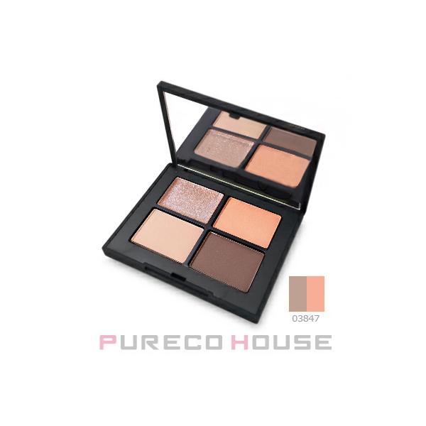 インパクトの強い仕上がりが続くクワッドアイシャドウ。バターのようになめらかなマット、光沢のあるサテン、多次元的な輝きを放つグリッターがまぶたに溶け込むようになじみ、インパクトの強い鮮やかな発色が続きます。【セット内容】左上から時計回りI：ペ...