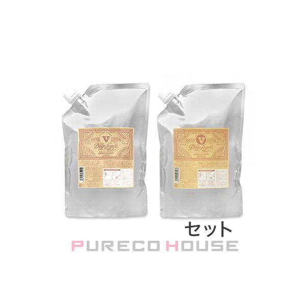 髪の外部から内部までしっかりまとまる補修ケアシリーズ♪毛先までやわらかく、潤いのある髪へ導くシャンプーとトリートメントのセット。ネクタリンシアーブロッサムの香り【セット内容】・b-ex ディープレイヤー シャンプー ExV 750ml レフ...