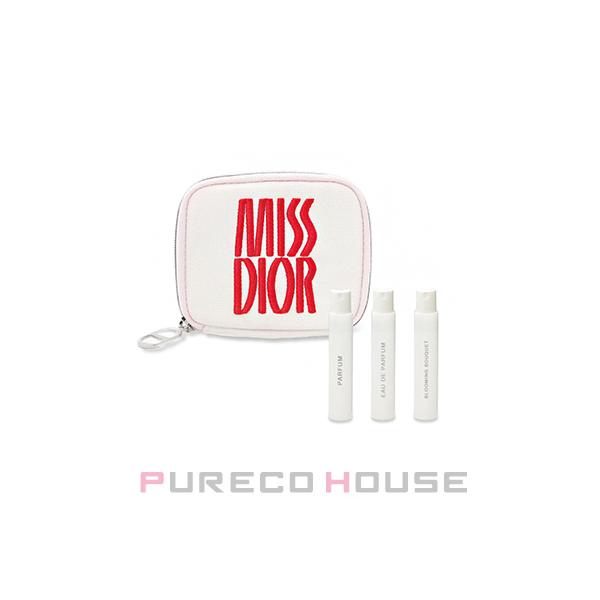 3種類の「ミス ディオール」を楽しめるミニチュアとポーチのセット。【セット内容】・ミス ディオール EDP 1mlエレガントで魅力的なブーケのように構築され、色鮮やかな無数の花々を集めた「ミレフィオリ」のように香り立ちます。・ミス ディオー...