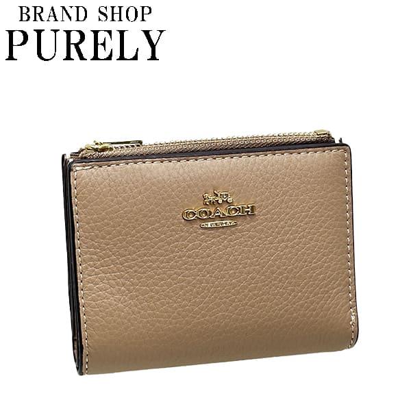 COACH コーチ 財布 レディース 折り財布 ぺブル レザー バイ COACH コーチ 財布 レディース 折り財布 ぺブル レザー バイ