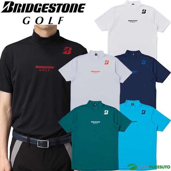 【商品説明】シンプルスポーティーなデザインの半袖モックネックシャツ。正面胸元にあしらったBRIDGESTONE GOLFロゴは主張しすぎないワンポイントに。シンプルなデザインなのでどんなパンツとも合わせやすい1枚です。【機能】ShinClo...