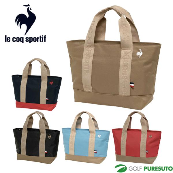 【商品説明】ハンドルのジャガードロゴがおしゃれなベーシックポーチ。ルコックらしい普遍的なデザインはどんなコーディネートにも合わせやすく汎用性抜群。容量：約6L・長財布（10×20cm）：〇・ペットボトル横向き（500ml）：〇・ペットボトル...