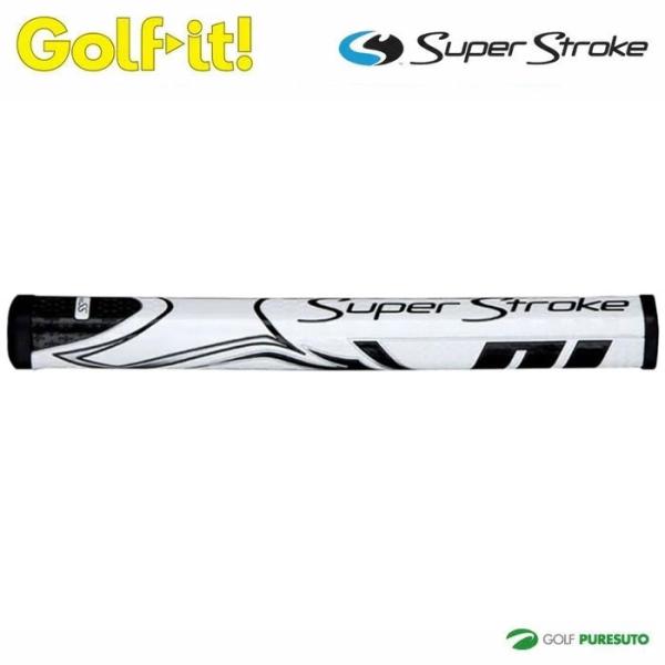 【商品特徴】スーパーストローク パターグリップ SS2Rモデル。【カラー】ホワイト／ブラック（WH/BK）【サイズ】幅27.2×長さ267mm【口径】58【重量】約109g【材質】ポリウレタン【ご注意】お取り寄せ商品の為、完売の際はキャンセ...