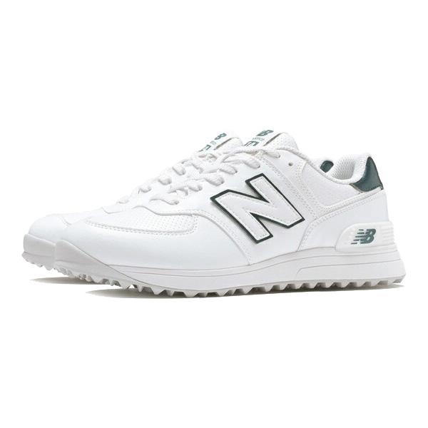 【商品説明】日本人の足にフィットするゴルフパフォーマンスラストを採用した人気の「574」スパイクレスモデルがv4にアップデート。ゴルフに最適化したグリップ性の高いラギッド意匠のアウトソールと、捻れを抑えるナイロンシャンク、安定性を高めるCR...