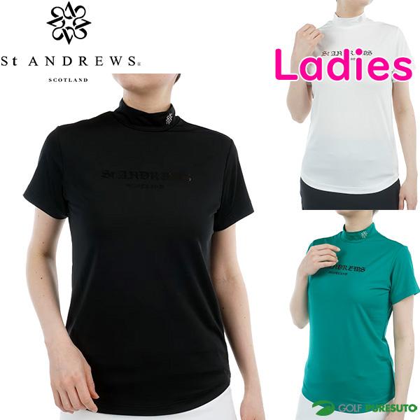 【商品説明】胸のロゴプリントが印象的な半袖ハイネックシャツ。【機能】・UVカット：特殊繊維や加工により紫外線の透過を軽減します。・吸水速乾：汗を素早く吸水し肌面をドライにします。【素材】ポリエステル81％、ポリウレタン19％【メーカー公表サ...