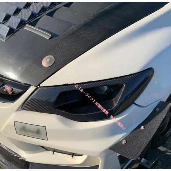 ホンダ Honda シビック FD2 2007〜2010リアルカーボン ヘッドライト ヘッドランプ インテーク ヘッドランプエアインテーク 左側用●カラー：リアルカーボン高品質のカーボンファイバーパーツ 高度な技術と入念な仕上げ透明コーティ...