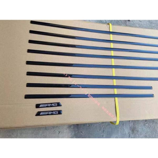 メルセデス ベンツ BENZ W463/W463A 2019年以降 Gクラス スタイル ブラック ボディー サイドモール G350d/G320/G500/G550/G55/G63/G65 BRABUS&amp;amp;amp;AMG 10P...