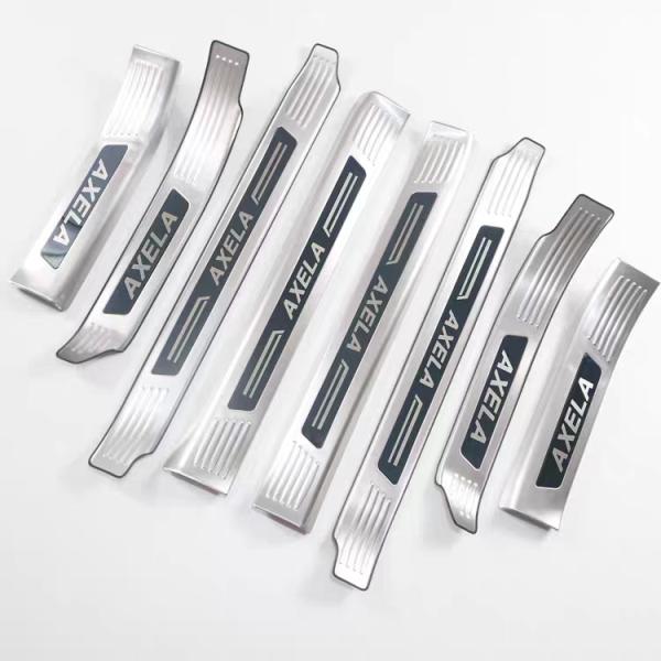 ◆商品状態：新品未使用スカッフプレート ドアエントリープレート ドアサイルプレート マツダ アクセラ マツダ MAZDA AXELA BM/BY系専用 ステップガード◆適合車種：マツダ アクセラ BM/BY系 アクセラスポーツ 15C/15...