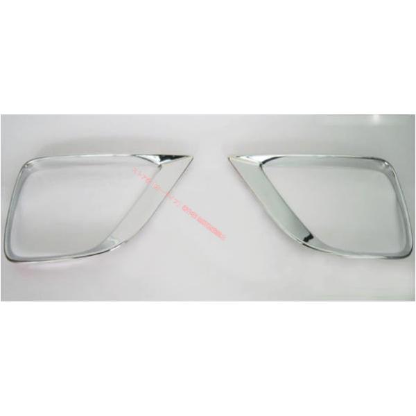 商品名：フロントフォグランプカバー 外装カスタム サイド2P商品状態：新品未使用材質：ABS数量：2P適合年式：2009-2012年適合車種：トヨタ TOYOTA マークX GRX130 前期取り付け：付属しております両面テープでの接着にな...