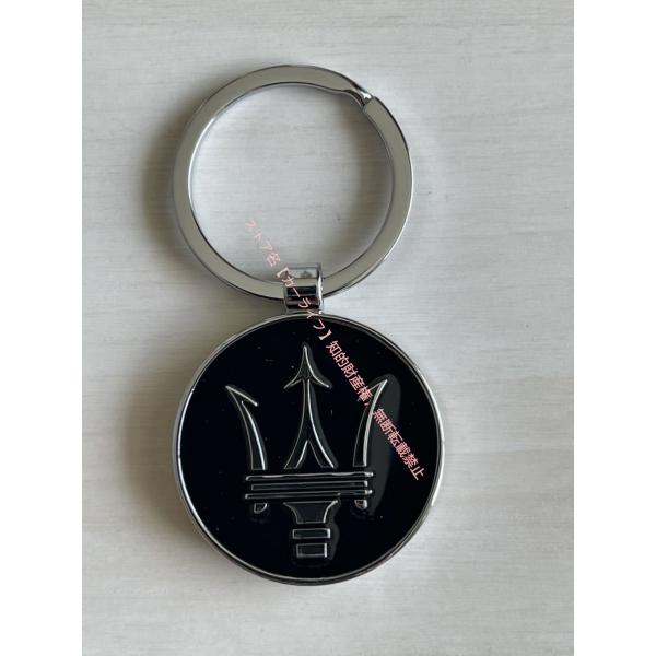 商品説明ご覧いただきありがとうございます。ご購入前に プロフをご確認下さい。マセラティ MASERATI キーホルダー キーリング ブラック 2222283200GT430カリフギブリクアトロポルテクーペグランカブリオグランスポーツグラン・...