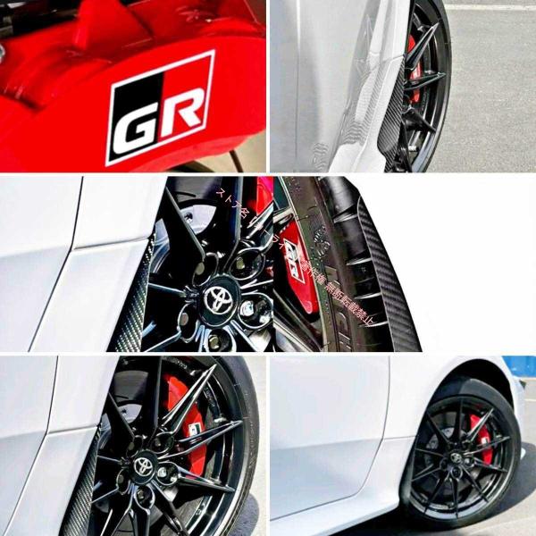 " 魅力的な愛車は華やかに飾られるでしょう " トヨタ TOYOTA GR カスタム 耐熱デカール ステッカー 【シート】 ( 接着剤の劣化防止 ) 且つ、紙だからこその柔軟性があり、曲面などにも作業性が高い。【サイズ】 約 60mm* 2...