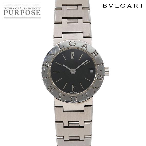 ブルガリ BVLGARI ブルガリブルガリ BB23SS レディース 腕時計 デイト ブラック クォーツ ウォッチ BVLGARIBVLGARI 90294108