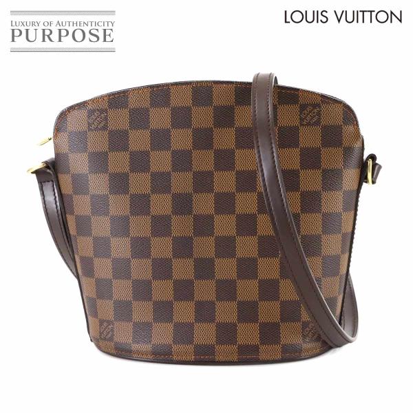 ルイ ヴィトン LOUIS VUITTON ダミエ ドルーオ パーソナル SPO ショルダー バッグ エベヌ N51290 Drouot 90308488