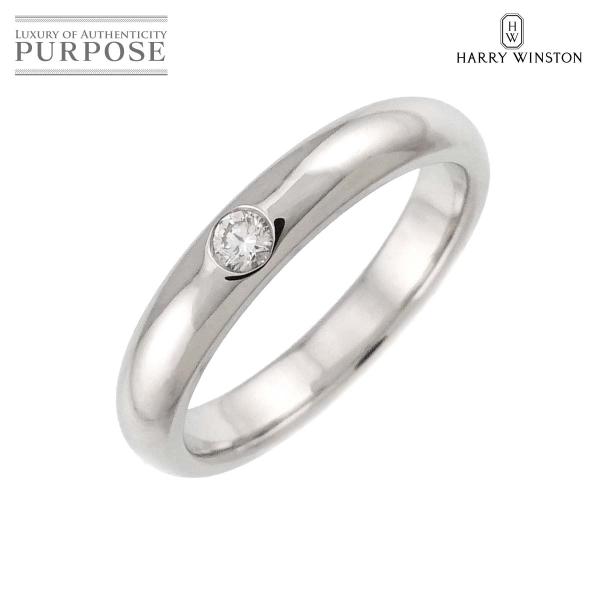 ハリーウィンストン HARRY WINSTON ラウンド 7号 ダイヤ リング Pt プラチナ 指輪 Diamond Ring 90310445
