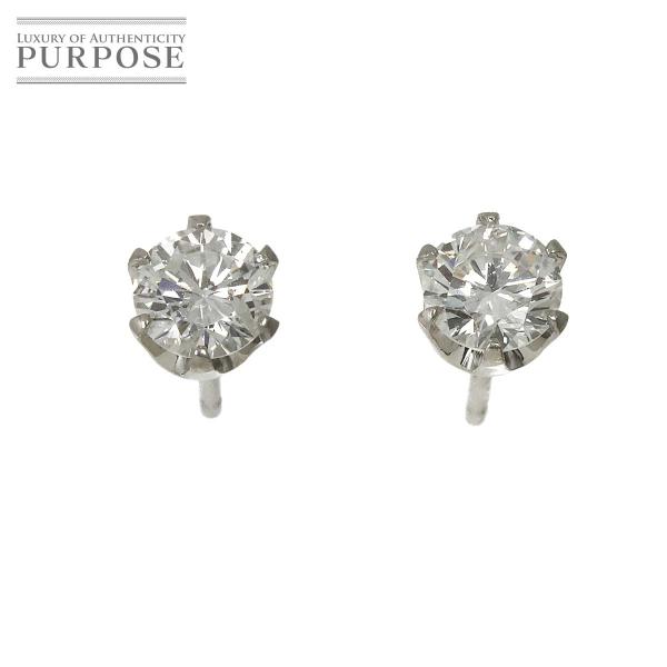 ダイヤ 1.01ct ピアス Pt プラチナ Diamond Earrings Pierced 90317094