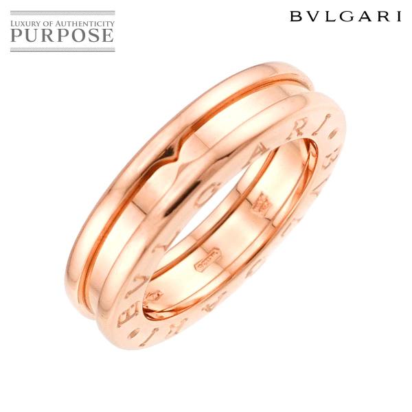 ブルガリ BVLGARI ビーゼロワン 1バンド #48 リング K18 PG ピンクゴールド 750 指輪 B-zero1 Ring 90319406