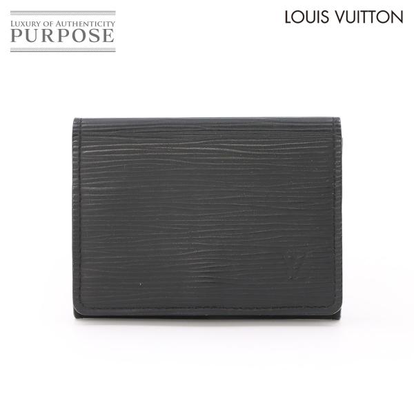 新品同様 ルイ ヴィトン LOUIS VUITTON エピ アンヴェロップ カルト ドゥ ヴィジット カードケース 名刺入れ ノワール M62292 90323932