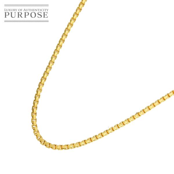K18 YG ベネチアン ネックレス 40cm イエローゴールド 750 Necklace 90340101