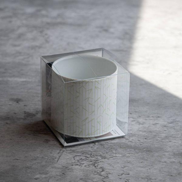 ー手のひらから伝わる素材感ー　glazes クリアボックス入土と硝子。そのコントラストを感じて楽しむ器。器を見ることができる透明なクリアボックスに入っているので、大切な友人たちに、お世話になった方々に、いつもの気持ちをきちんと伝えられ、そし...