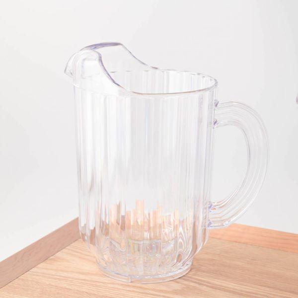 たっぷり入ってマルチに使えるピッチャー。ベーシックな形状です。■商品名　ピッチャー 1.4L■おすすめ用途　ピッチャー■食器分類　洋食器▼▼▼サイズ等は下の説明文に掲載しています▼▼▼