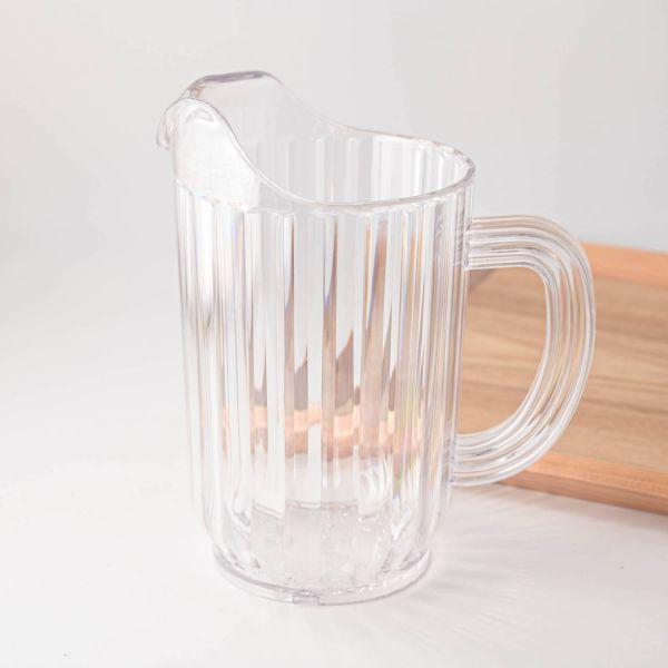 たっぷり入ってマルチに使えるピッチャー。ベーシックな形状です。■商品名　ピッチャー 0.9L■おすすめ用途　ピッチャー■食器分類　洋食器▼▼▼サイズ等は下の説明文に掲載しています▼▼▼