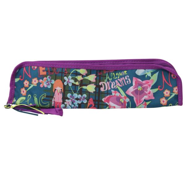 スペインからオシャレでカラフルなキッズアイテムがやってきました♪いろんな柄が混ざり合ってきれいな色合いのプリント生地が良い感じ。他ではなかなか見ることができないオシャレなリコーダーケース。オシャレなリコーダーケースで、音楽の時間もさらにHA...