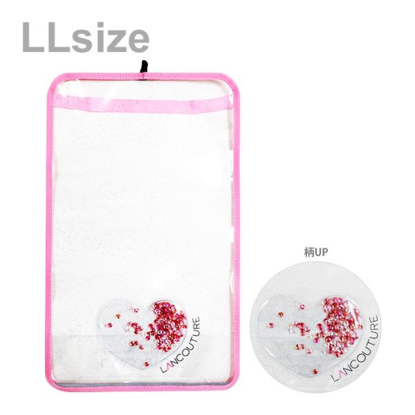 オシャレな女の子向けシリーズ「ランクチュール」から、ラメ×スパンコールのランドセルカバーが登場！クリアな生地にキラキラのラメ入りのデザインがかわいい♪クリア素材なのでランドセルの色や柄を見せながらカバーできる◎動いた時にモチーフの中のスパン...