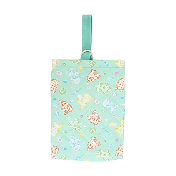 シューズの持ち運びにぴったりのシューズバッグ！上履きや靴をすぐに出し入れできて便利♪内側には便利なネームタグ付き◎【仕様】本体サイズ：約W210×H290mm(持ち手を含めず)材質：(表側)綿100％、(中わた・裏側)ポリエステル100％ネ...