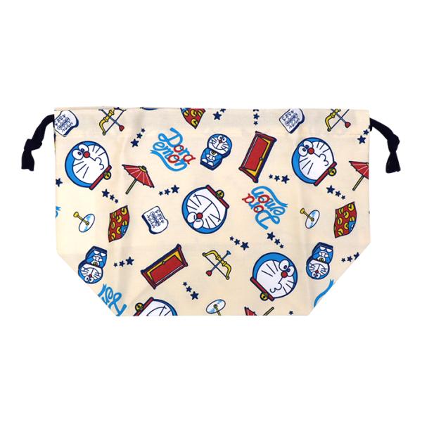 ランチグッズ入れに最適なランチ袋！お弁当箱やおしぼり、カトラリーセットなどを入れて持ち運ぶのにぴったりなサイズ感♪たっぷり12cmのマチなのでお弁当箱も安定して入れられます◎【仕様】本体サイズ：約W145×H170×D120mm材質：綿10...