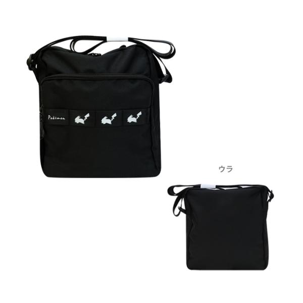 ポケモンのシンプルでおしゃれなアイテムが登場！コンパクトでお出かけに便利なショルダーバッグ♪前面にポケット付き◎【仕様】サイズ：約W215×H230×D70mm材質：ポリエステルPoKeMon　グッズ　鞄　肩掛け　ショルダー　カバン　かっこ...