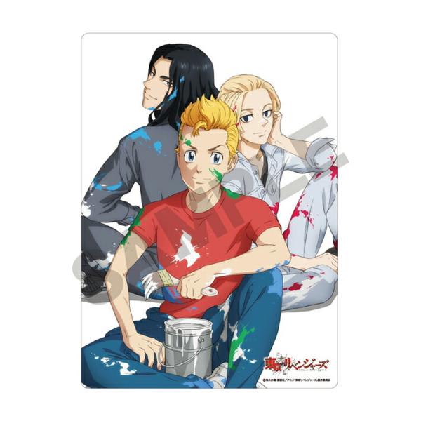 『東京リベンジャーズ』の下敷きが登場です♪使い勝手のいい便利なB5サイズ◎【仕様】サイズ：約W180×H250mm(B5)材質：PP日本製Tokyo Revengers　東京復仇者東京卍リベンジャーズ　文房具　文具　小物　コレクション　漫画...