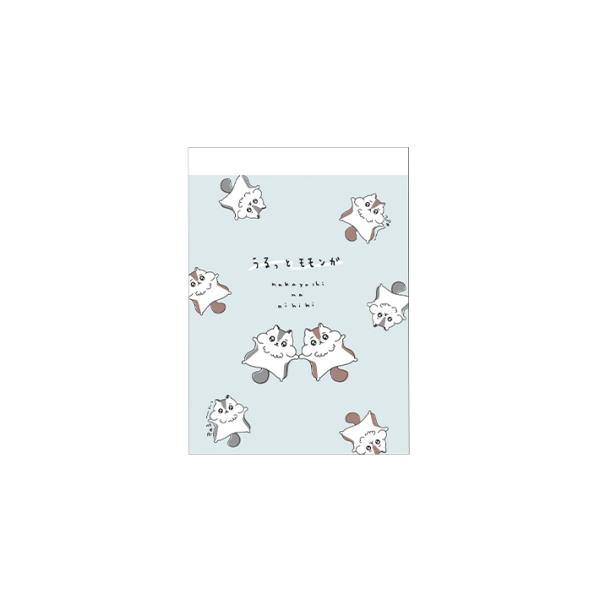 ゆるくてかわいいメモ帳が登場◎内容に合わせて選べる2柄♪【仕様】サイズ：約W63×H88mm×D8mm本文：2柄×各40枚日本製文房具　文具メモ　小学生　中学生　女の子　勉強　道具　クラックス※商品写真はサンプルのため、デザイン等若干の差異...