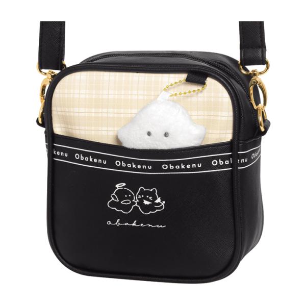 ちょっとしたお出かけに大活躍のミニショルダーバッグ！かわいいぬいぐるみのマスコットは取り外し可能♪前面と内側にポケットが付いていて持ち物の整理がしやすい◎【仕様】本体サイズ：約W160×H170×D65mm材質：合成皮革マスコット付き内ポケ...