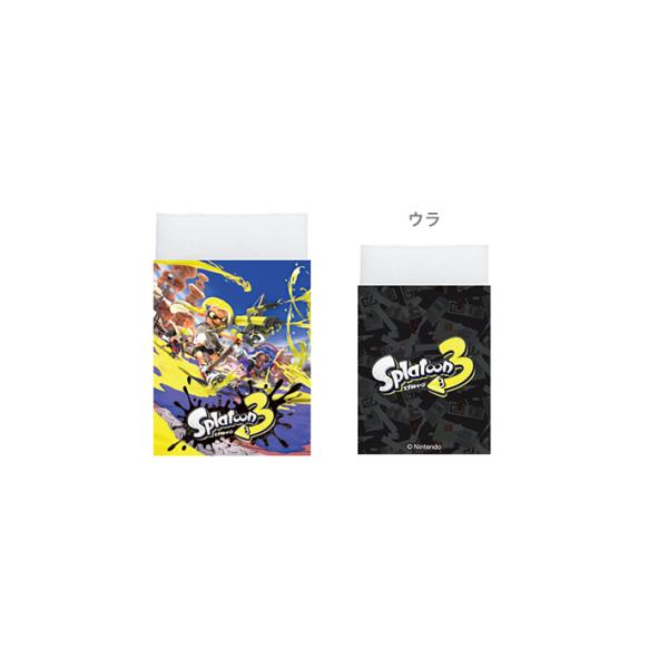 Switchの大人気ゲーム、スプラトゥーン3より新入学文具が登場！使い勝手抜群な消しゴム♪新学期や新入学の準備やプレゼントにもおすすめです◎【仕様】・サイズ：約W47×H11×D31mmけしごむ　ゲーム　Splatoon3　switch　入...