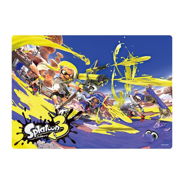 Switchの大人気ゲーム、スプラトゥーン3より新入学文具が登場！使い勝手のいいB5サイズの下敷き！新学期や新入学の準備やプレゼントにもおすすめです◎【仕様】サイズ：約W182×H257×D1mm（B5サイズ）小学生　ゲーム　Splatoo...