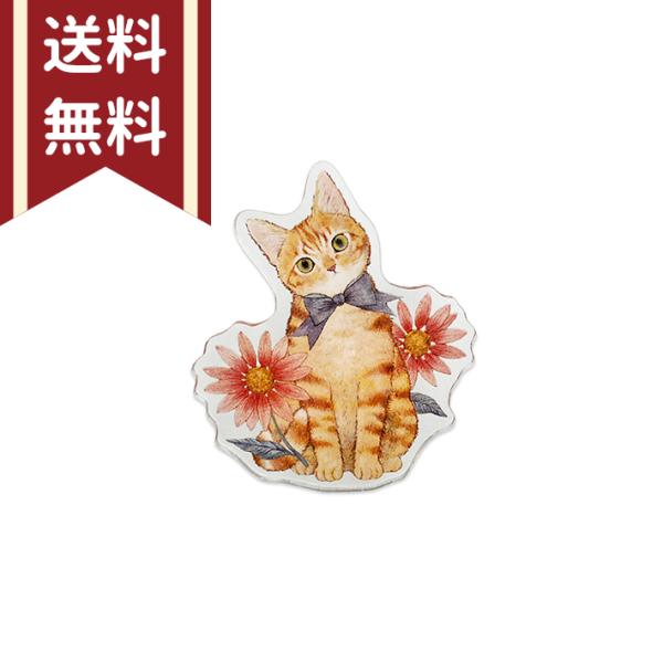 ガーリーイラストが人気の「たけいみき」のステーショナリーアイテムが登場！書類やプリント、資料をまとめる他にインテリアとしても使用できます◎【仕様】販売サイズ：約W75×H70×D30mm本体サイズ：約W42×H50mmねこ　猫の日　大人かわ...